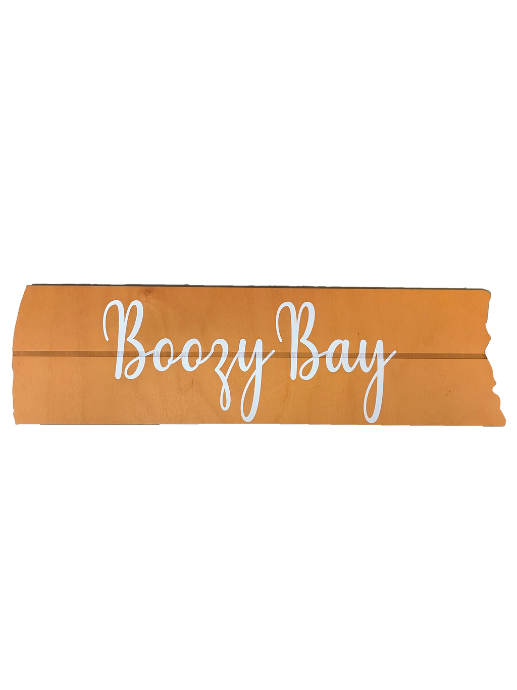 Boozy Bay Wooden Sign - Coastal Cheers Decor – The Iconic USA